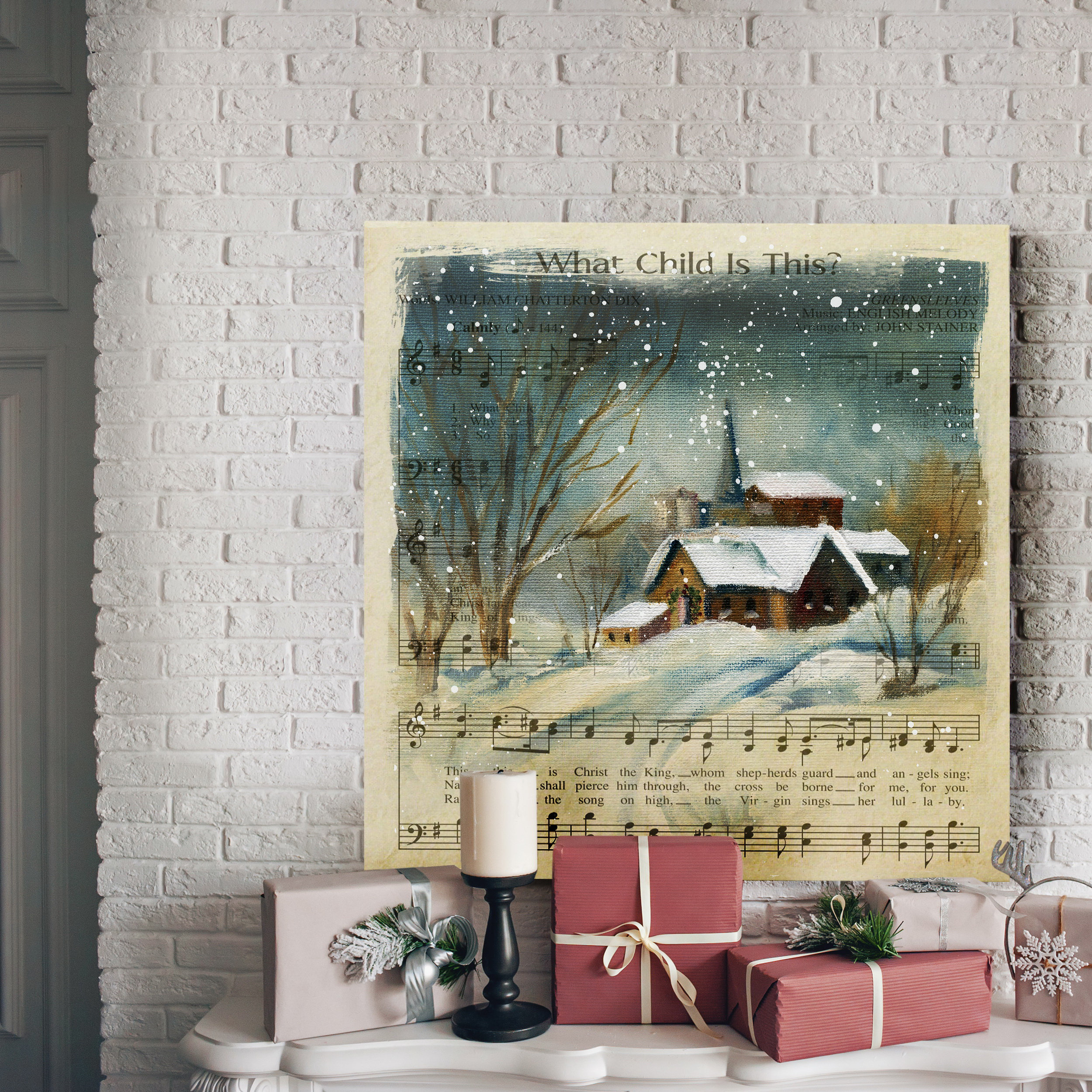 The Holiday Aisle® Quel enfant est-ce ? Reproduction d’art sur toile tendue et Commentaires ...